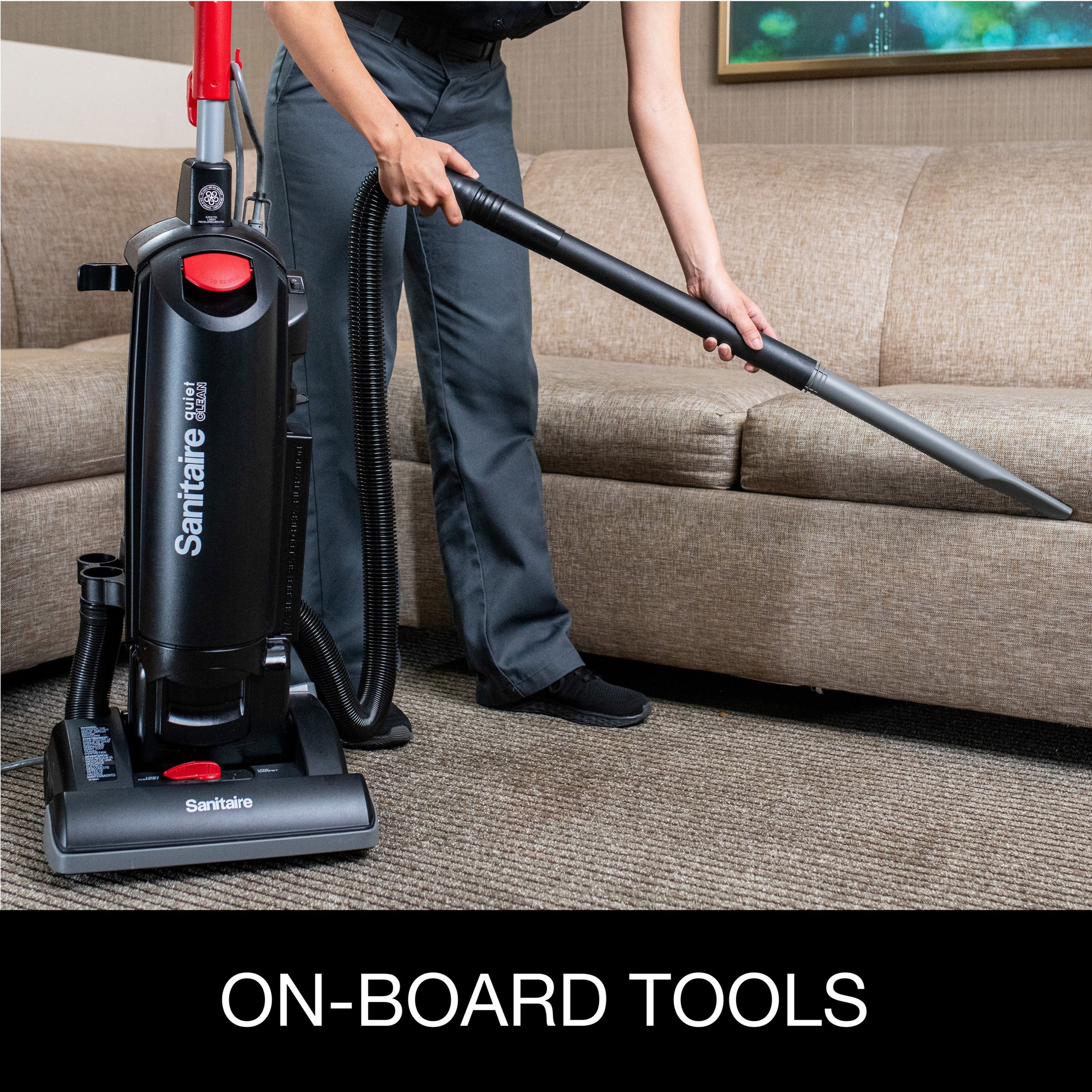 FORCE® QuietClean® Upright Vacuum SC5713D — Sanitaire Commercial