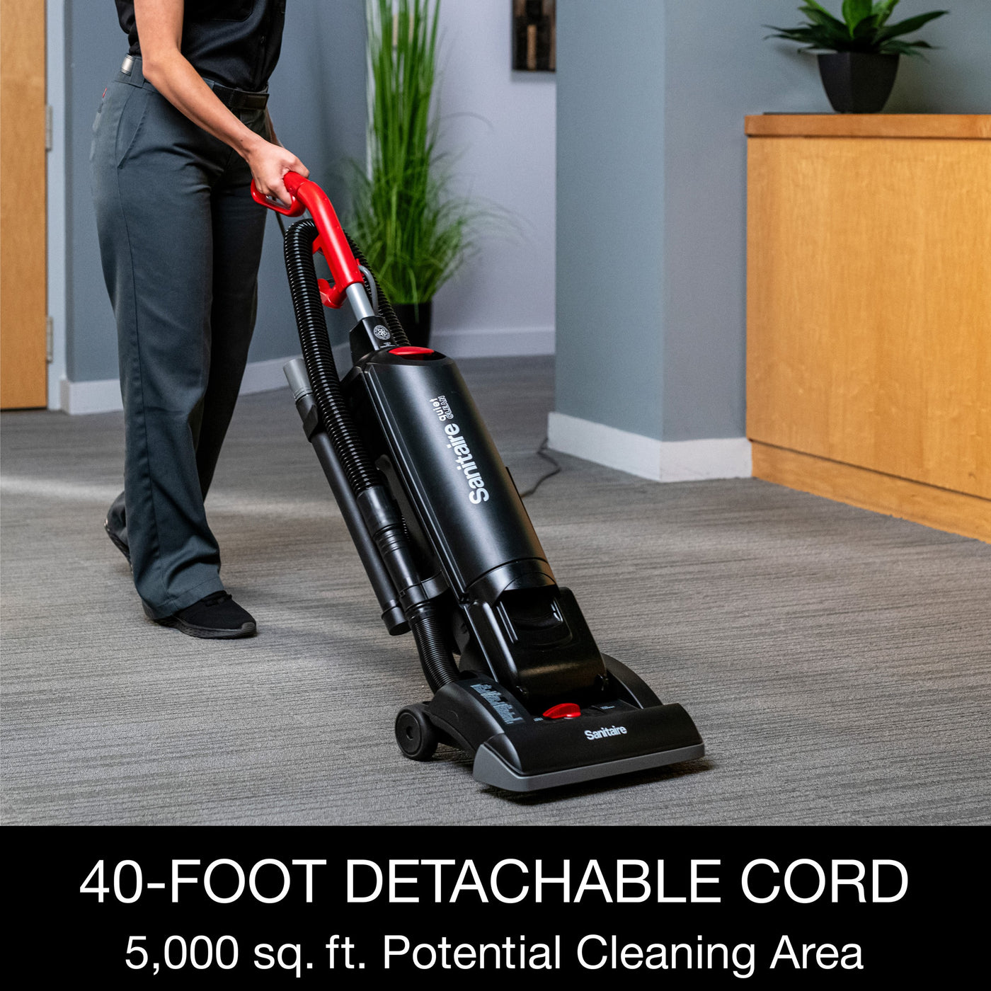 FORCE® QuietClean® Upright Vacuum SC5713D — Sanitaire Commercial