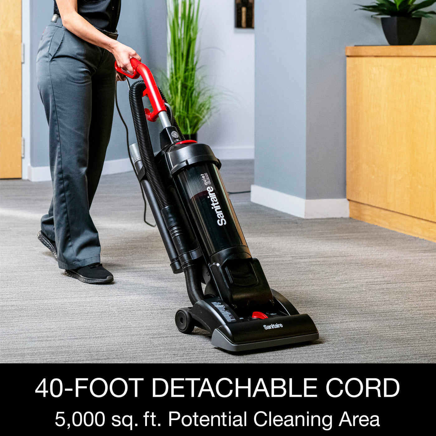 FORCE® QuietClean® Upright Vacuum SC5745D — Sanitaire Commercial