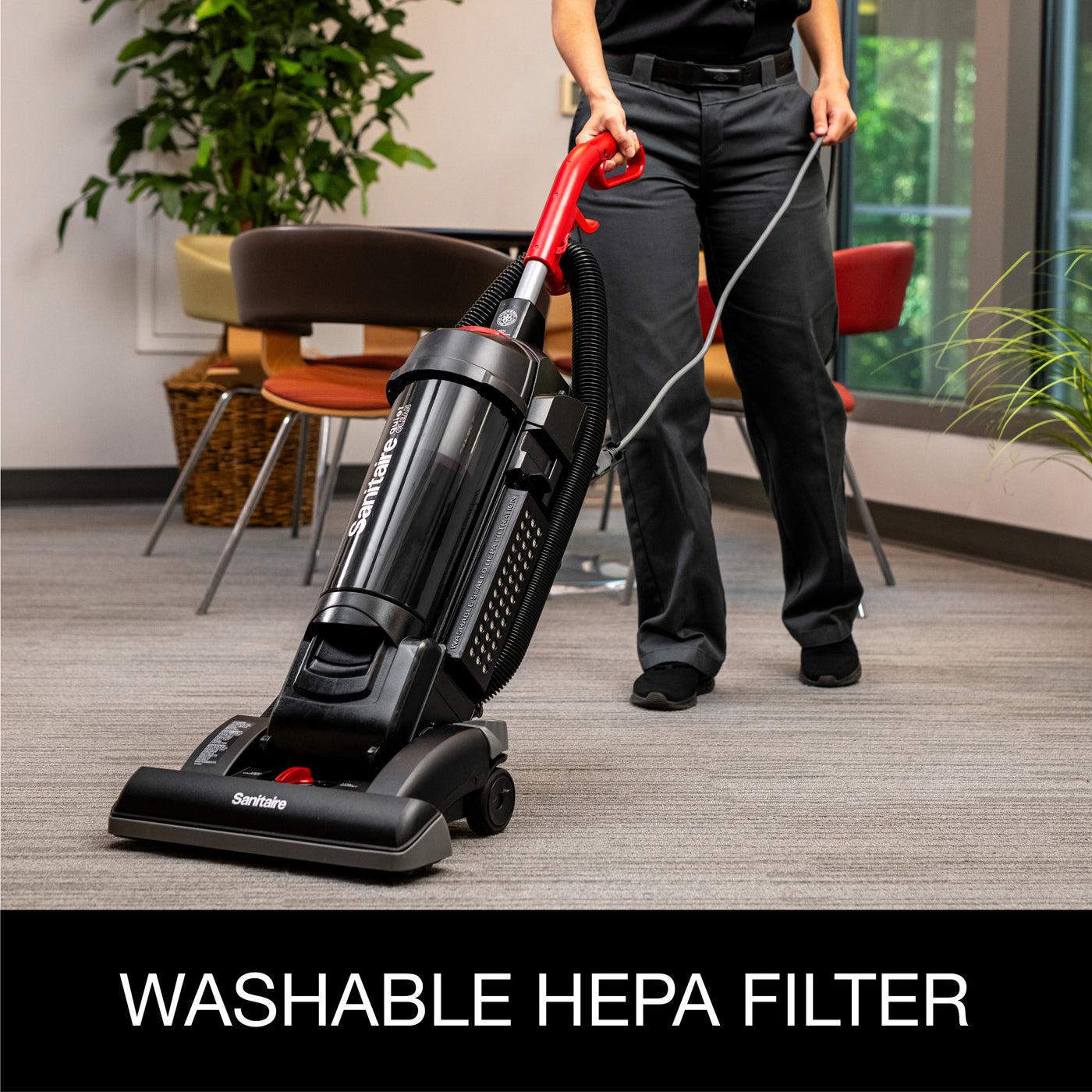 FORCE® QuietClean® Upright Vacuum SC5845D — Sanitaire Commercial