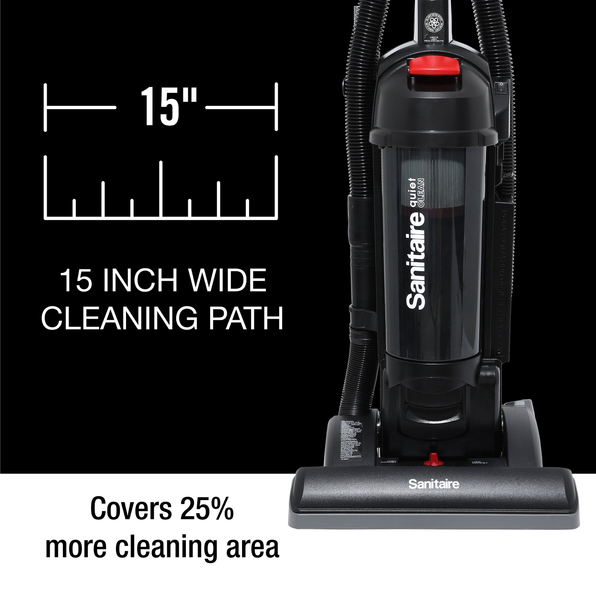 FORCE® QuietClean® Upright Vacuum SC5845D — Sanitaire Commercial