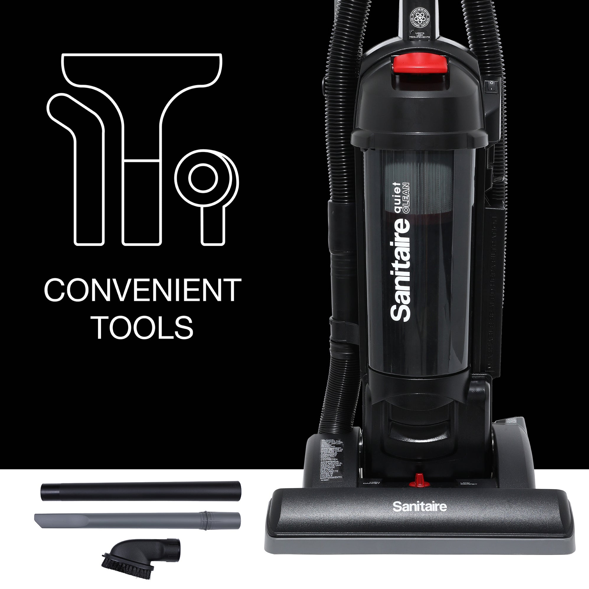 FORCE® QuietClean® Upright Vacuum SC5845D — Sanitaire Commercial